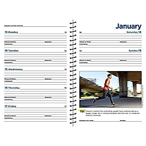 The Complete Runner's Day-By-Day Log 2020 Calendar