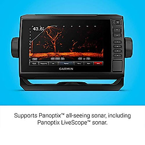 Garmin ECHOMAP UHD 74Cv, 7" Keyed-Assist Touchscreen Chartplotter with U.S. BlueChart G3 and GT24UHD-TM Transducer