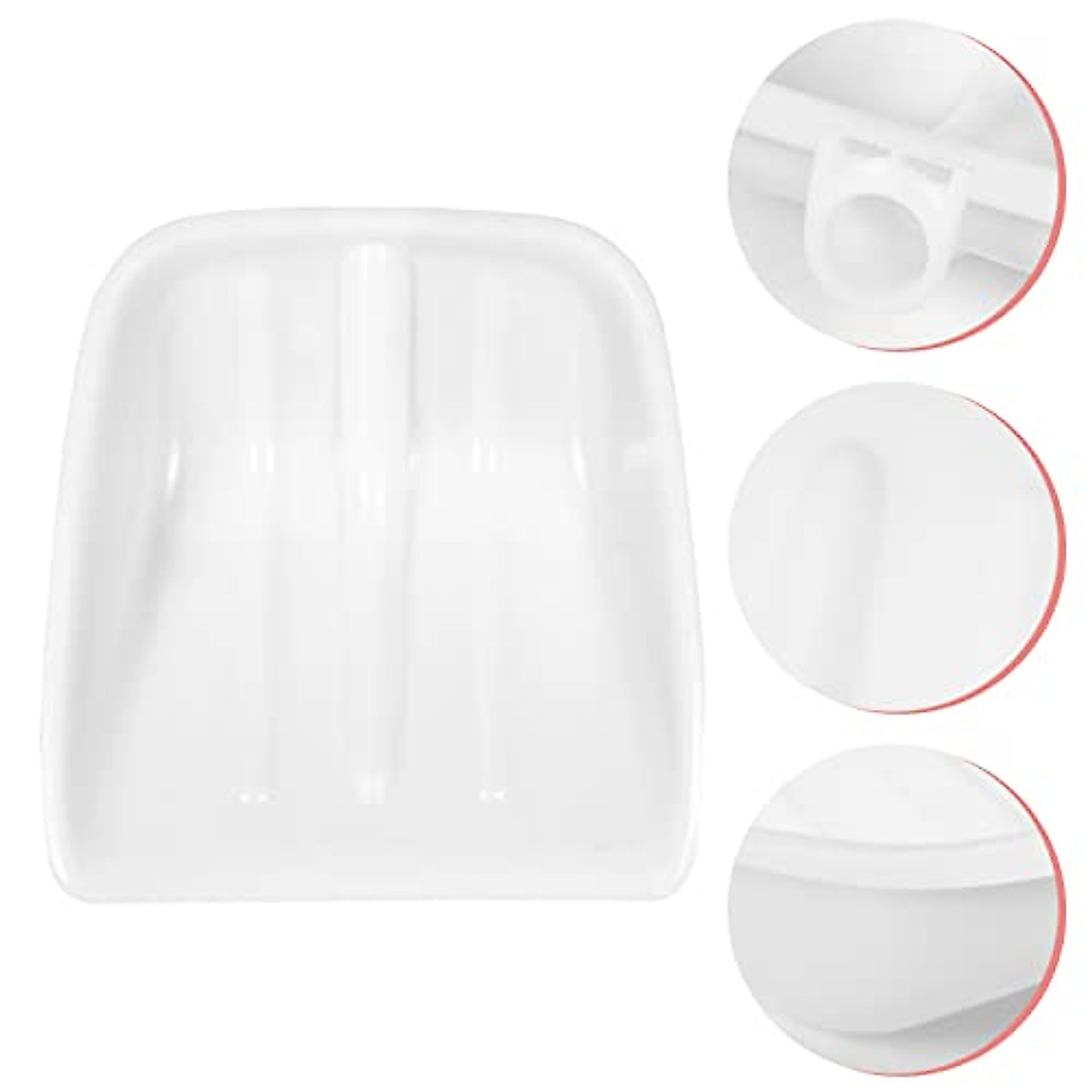 LIOOBO Ice Remover Tool Plastic Shovel Head Replacement Snow Shovel Grain Shovel Poultry Feed Shovel Windshield Shovel