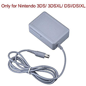 Mudder AC Adapter Charger Home Travel Charger Wall Plug Power Adapter (100-240 v) for Nintendo 3DS/ 3DSXL/ DSI/DSIXL, Not Compatible with Nintendo DS and DS Lite