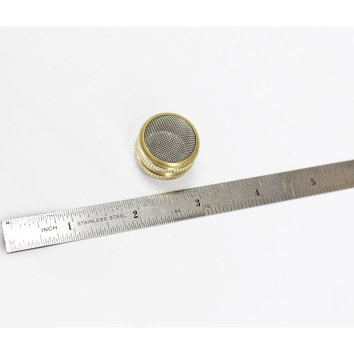 JEWEL TOOL Mini Brass Mesh Basket | 7/8" Diameter | Ideal for Cleaning Small Items in Ultrasonic Cleaner