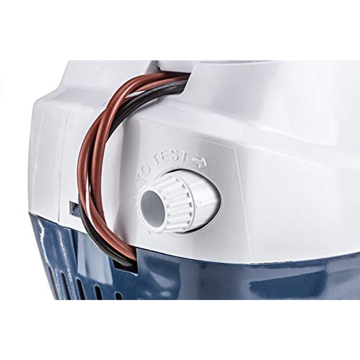 Attwood 4505-7 Sahara S500 Automatic Bilge Pump, 12-Volt, 1.5-Amp Draw, ¾-Inch Interior Diameter Hose, 29-Inch 16-Gauge Wire