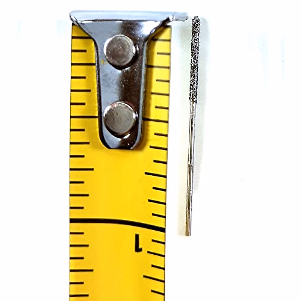 1mm Diamond Bits for Drilling Stone Compatible with Dremel Collet Included Drill Bit Set Twist Tip Design Jewelry Sea Glass Beach Shell Gemstone 20 Pieces Set