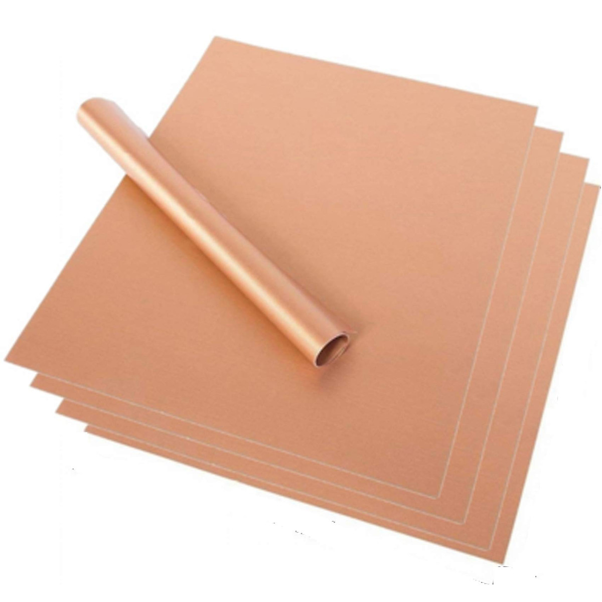 Non-stick Reusable Oven Liners for The Bottom of Gas, Electric & Microwave Ovens-Works as Baking Mat & Grill Mat-Set of 4