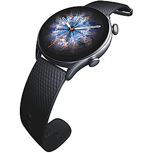 Amazfit GTR 3 Pro Smart Watch for Men,12-Day Battery Life, Alexa Built-in, Bluetooth Call & Text, GPS & 150 Sports Modes, 1.45”AMOLED Display, Fitness Watch with SpO2 Heart Rate Tracker, Black