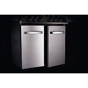 Napoleon P500RSIBPSS-3 Prestige 500 RSIB Propane Gas Grill, sq. in + Infrared Side and Rear Burner, Stainless Steel