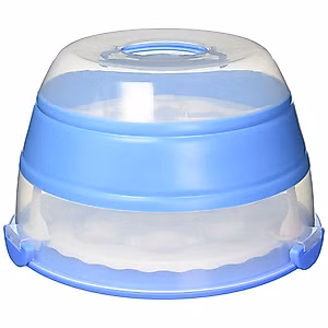 Prepworks by Progressive Collapsible Cupcake & Cake Carrier, Holds 24 Cupcakes