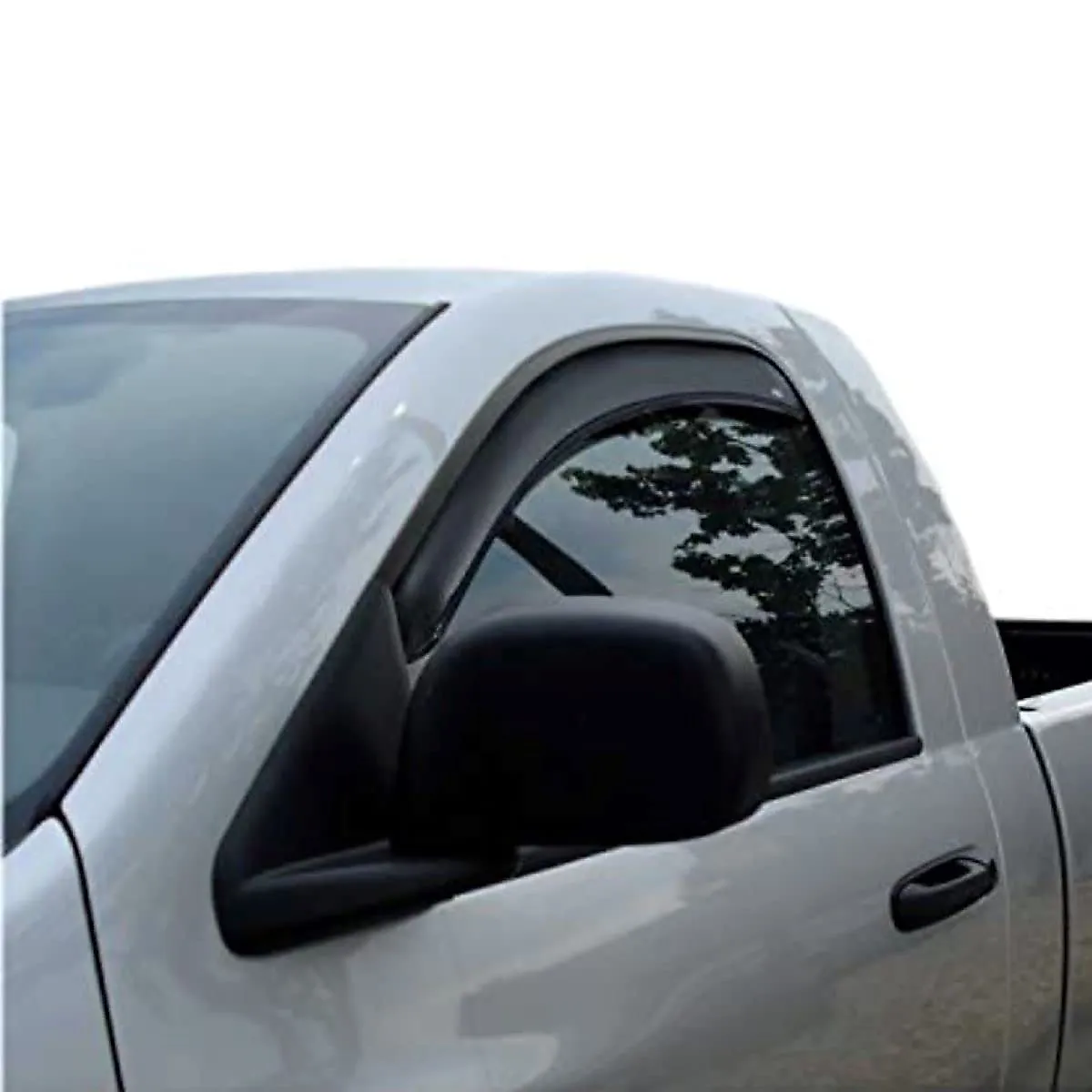 Auto Ventshade [AVS] In-Channel Ventvisor / Rain Guards | Smoke, 2 pc | 192455 | Fits 1996-2014 Chevy Express/GMC Savana 1500, 1996-2022 Express & Savana 2500,3500, 09-20/4500, 03-09 Kodiak 4500/5500