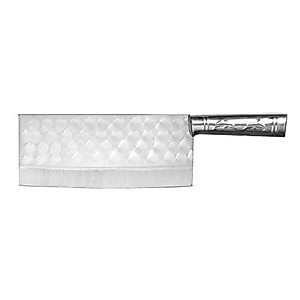 SUENOS Meat Cleaver 8.5 Inch Cleaver Knife, Stainless Steel Chinese Butcher Knife, Vegetable Knife For Home Kitchen And Restaurant