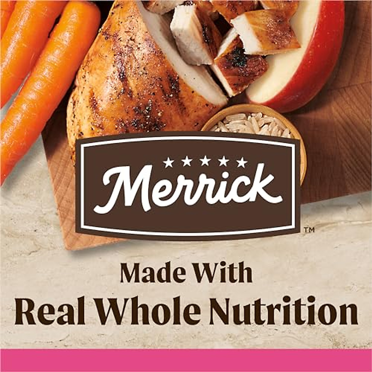 Merrick Healthy Grains Premium Dry Dog Food for Small Dogs, Wholesome and Natural Kibble, Small Breed Recipe - 12.0 lb. Bag