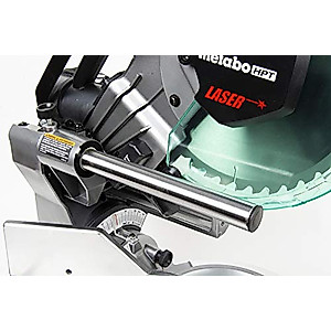 Metabo HPT MultiVolt™ 36V Sliding Miter Saw | 10-Inch Blade | Dual Bevel | Includes Battery & Charger | C3610DRAQA