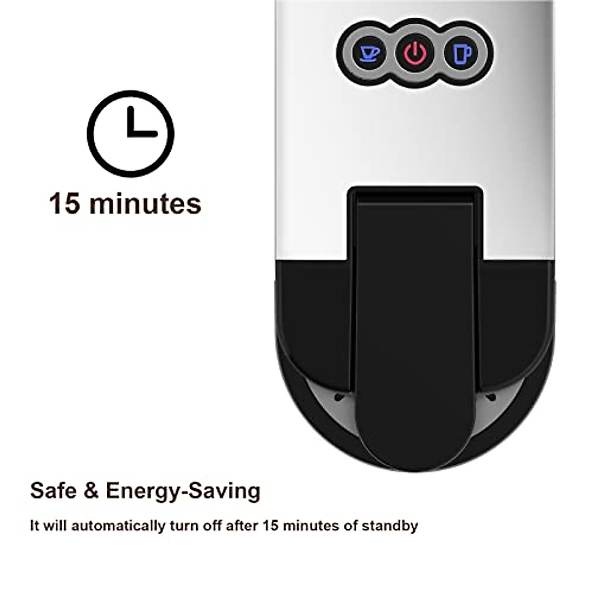 KOTLIE Latest Single Serve Coffee Maker,4in1 Espresso Machine for K-Cup/Nespresso Original/Ground/ESE Capsule Pod,3 Pods,2 Bowl,2oz to 10oz Cup, 28oz Removable Water Tank,19 Bar,1450W