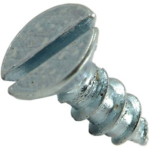 Hard-to-Find Fastener 014973311209 Slotted Flat Wood Screws, 2 x 1/4, Piece-60