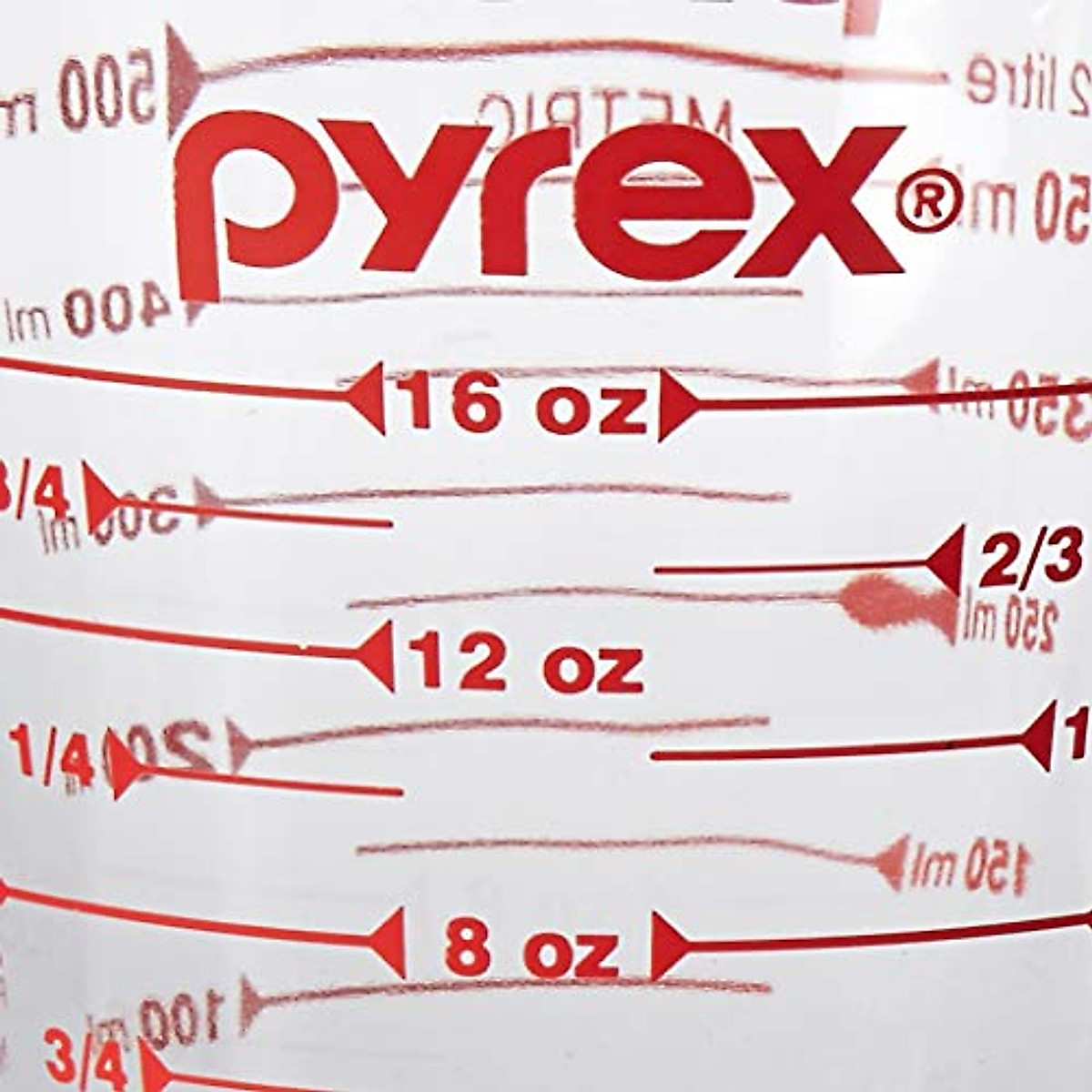 Pyrex -2 Prepware 2 Glass Measuring Cup