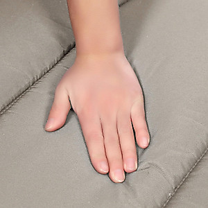 Maphissus Foldable Outdoor Chaise Lounge Cushion,Water-Resistant Pool Lounge Chair Cushion,72 Inch Patio Reclining Sun Lounger Cushions