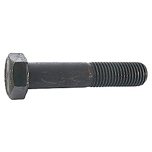 M12-1.75 x 190mm Hex Head Cap Screws, Steel Metric Class 10.9, Plain Finish (Quantity: 25 pcs) - Coarse Thread Metric, Partially Threaded, Length: 190mm Metric, Thread Size: M12 Metric
