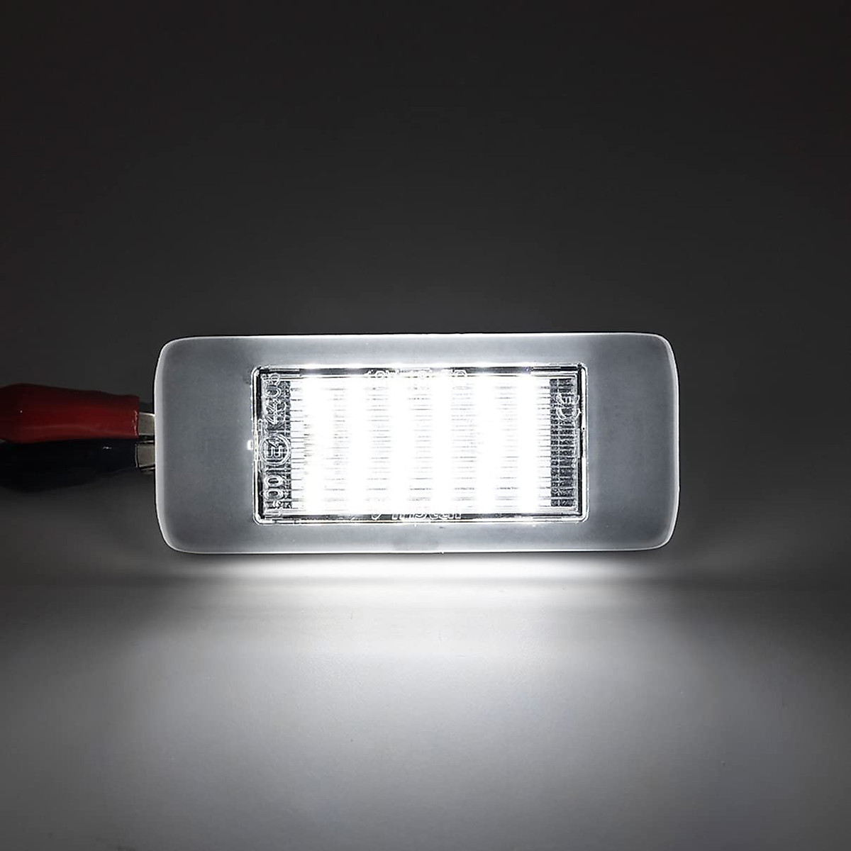 DHCN 2Pcs Car License Plate Lights Error Free 6000K for O/pel A/stra J S/ports T/ourer E/state 2010-2015 Z/afira C P12 2011-2016