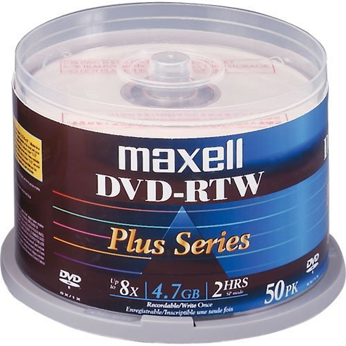 MAXELL DVD-R 8X WHITE THERMAL TOP 50 Pack
