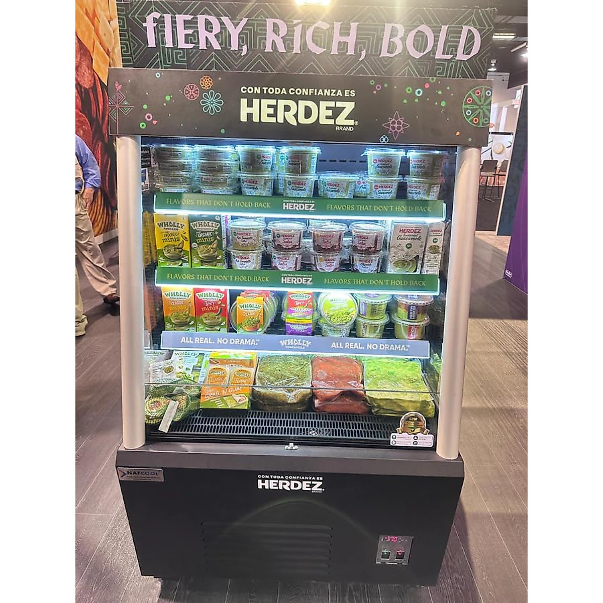 Open Air Merchandiser Grab And Go Refrigerator Display Refrigerator