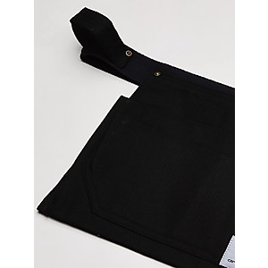 Carhartt mens Firm Duck Waist work utility aprons, Black, Medium US