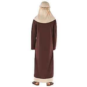Morph Joseph Costume Men Biblical Nativity Costume Adult Shepherd Jesus Bible Outfit for Religious Events, Medium