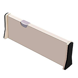 TREE.NB Drawer Dividers Organizer Closet Storage Drawer Organizers Adjustable Separators 4" High Expandable from 11-17" for Kitchen, Bedroom (4 Packs)