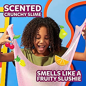Elmer's Gue Premade Slime, Variety Pack, Includes Clear Slime, Scented Slime, Glitter Slime, 4 Count