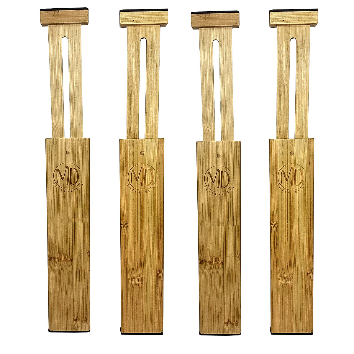 Bamboo Adjustable Drawer Dividers