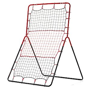Franklin Sports Baseball Rebounder Net - 3-Way Baseball + Softball Pitchback Net + Fielding Trainer - Bounce Back Net for Fielding + Throwing Practice