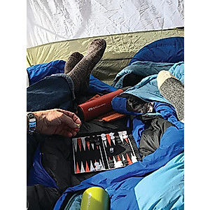 Outside Inside Backpack 5-in-1 Board Games | Compact, Foldable, Magnetic, Travel Size for Camping and Travel