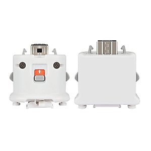 GIRIAITUS Wii Motion Plus Adapter-External Remote Motion Plus Sensor Controller -White,Set2 Pack