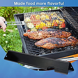 OTAMECE Flavorizer Bars for Weber 66041, 66033, 66796, Weber Genesis II E-410, S-410,Replacement Parts for Weber Genesis II LX E-440, S-440