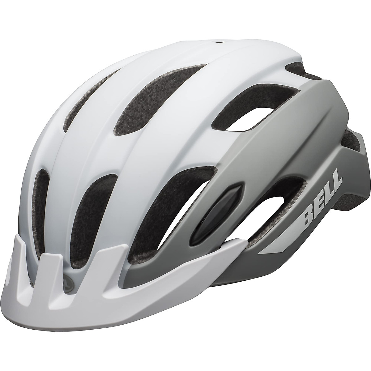 BELL Trace Adult Recreational Bike Helmet - Matte White/Silver (Discontinued), Universal Adult (53-60 cm)