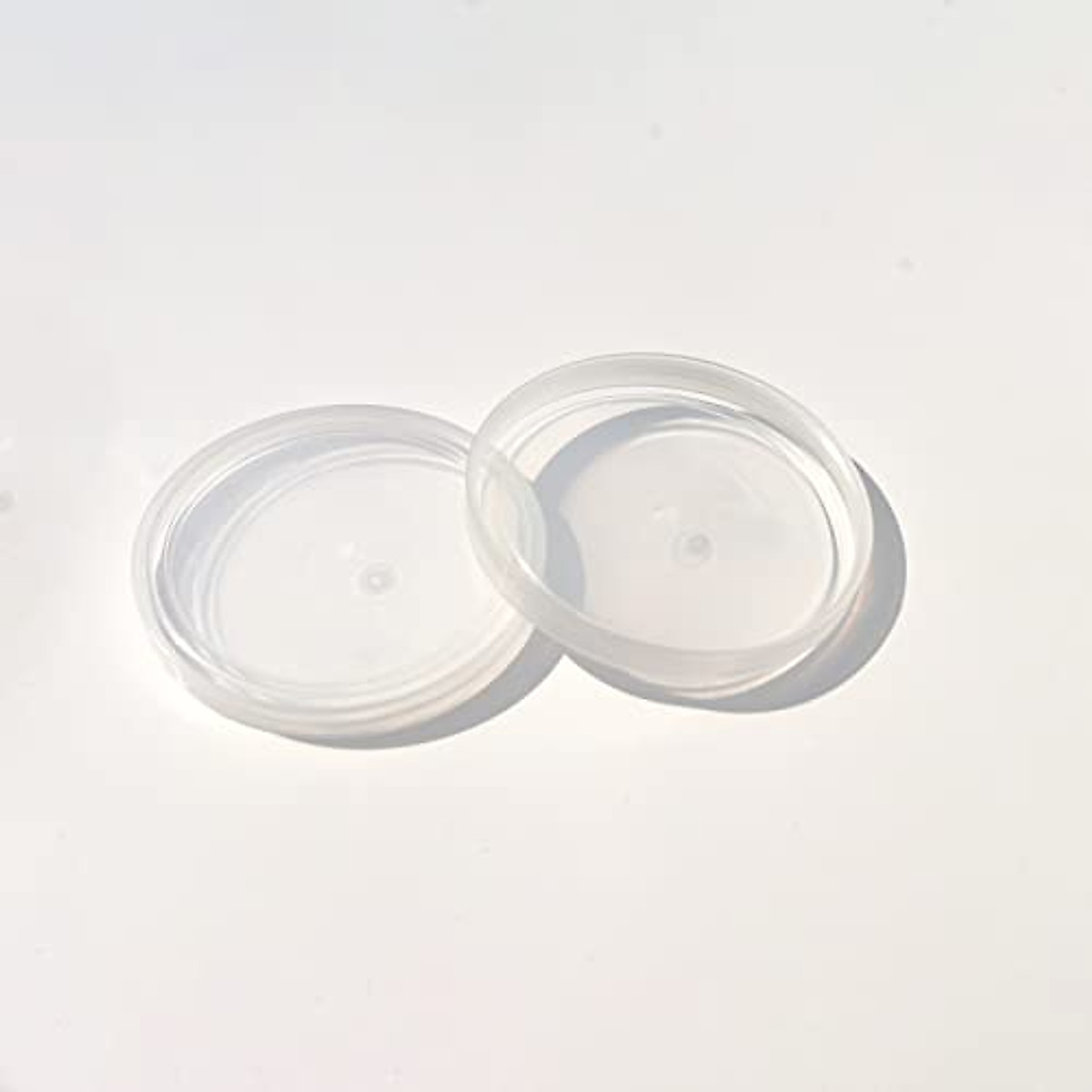 Oui Yogurt Jar Lids - 8 pack Oui Lids - and Oui Yogurt Bottle Label,For 5 Oz Oui Yogurt Jars (White)