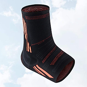 EXCEART 1PC Silicone Support Sleeve Sports Sleeve Protector Socks Arch Support Wraps Support Socks Foot Compression Sleeve Elasticity Fitness