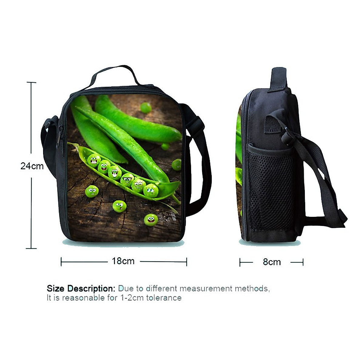 ANYFOCUS Lunch Bag, Durable Insulated for Kids Boys Girls Cooler Bag Cat Print