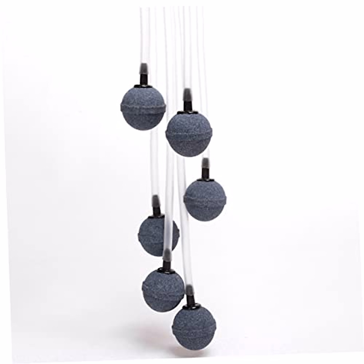 NUSITOU 5pcs Bubble Stone Small Bubbles Hydroponic Systems Hydroponic Air Stone Aquarium Oxygen Aeration Air Fittings Air Bubbling Release Air Stone Oxygen Stone Fish Tank Supplies