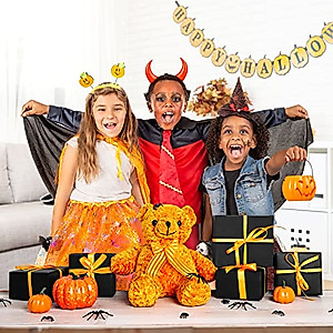 Custry 60 Sheets Black Tissue Paper Gift Wrap Paper Bulk for Graduation, Birthday Party,Arts Crafts,DIY,Halloween(14 x 20 Inch)