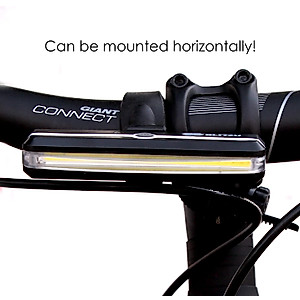 BLITZU Cyborg 168H Bike Headlight and 168T 120T Bicycle Taillight Bundle. Bike Lights Front and Back for Night Riding. Best Bike Accessories for Adult Bikes.