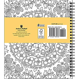 Johanna Basford 12-Month 2024 Coloring Weekly Planner Calendar: A Special Collection of Whimsical Illustrations