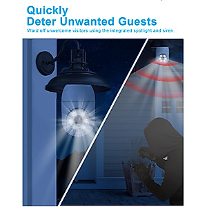 OFYOO Light Bulb Security Camera with Night Vision, 2K HD Home Security Cameras, Motion Detection, 360° Remote Viewing, and Real-Time Alerts for Home Safety, Waterproof, Indoor and Outdoor Cam