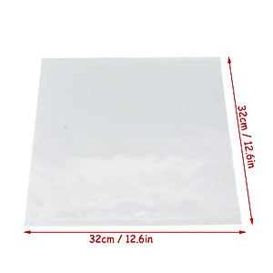 Resealable Vinyl Record Sleeves, Dust Free Vinyl Record Sleeves for Media Storage