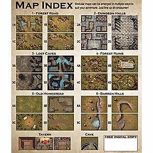 Loke Box of Adventure (RPG Maps & Tokens) - Valley of Peril