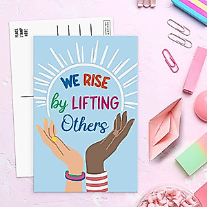 Sweetzer & Orange Motivational Postcards Pack (60 Post Cards) 4x6 Postcards for Kids and Adults. Growth Mindset Affirmation Cards, Mindfulness Cards, Inspiration Cards and Blank Encouragement Cards