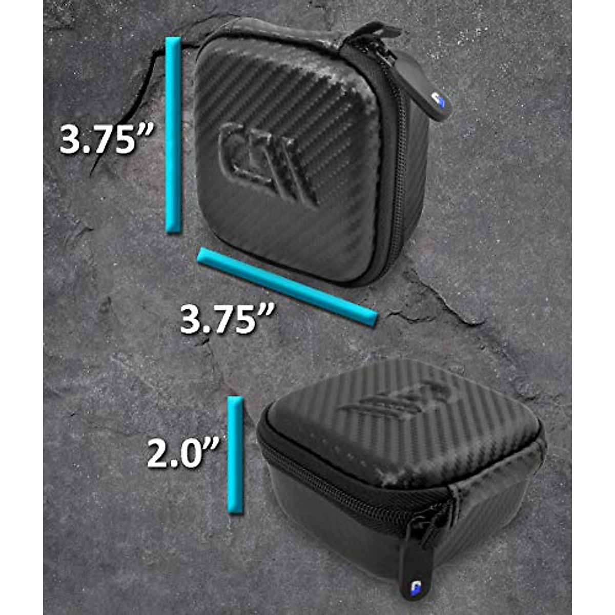 Casematix Travel Case Compatible with Beats Powerbeats Pro Wireless Earphones, Case Only