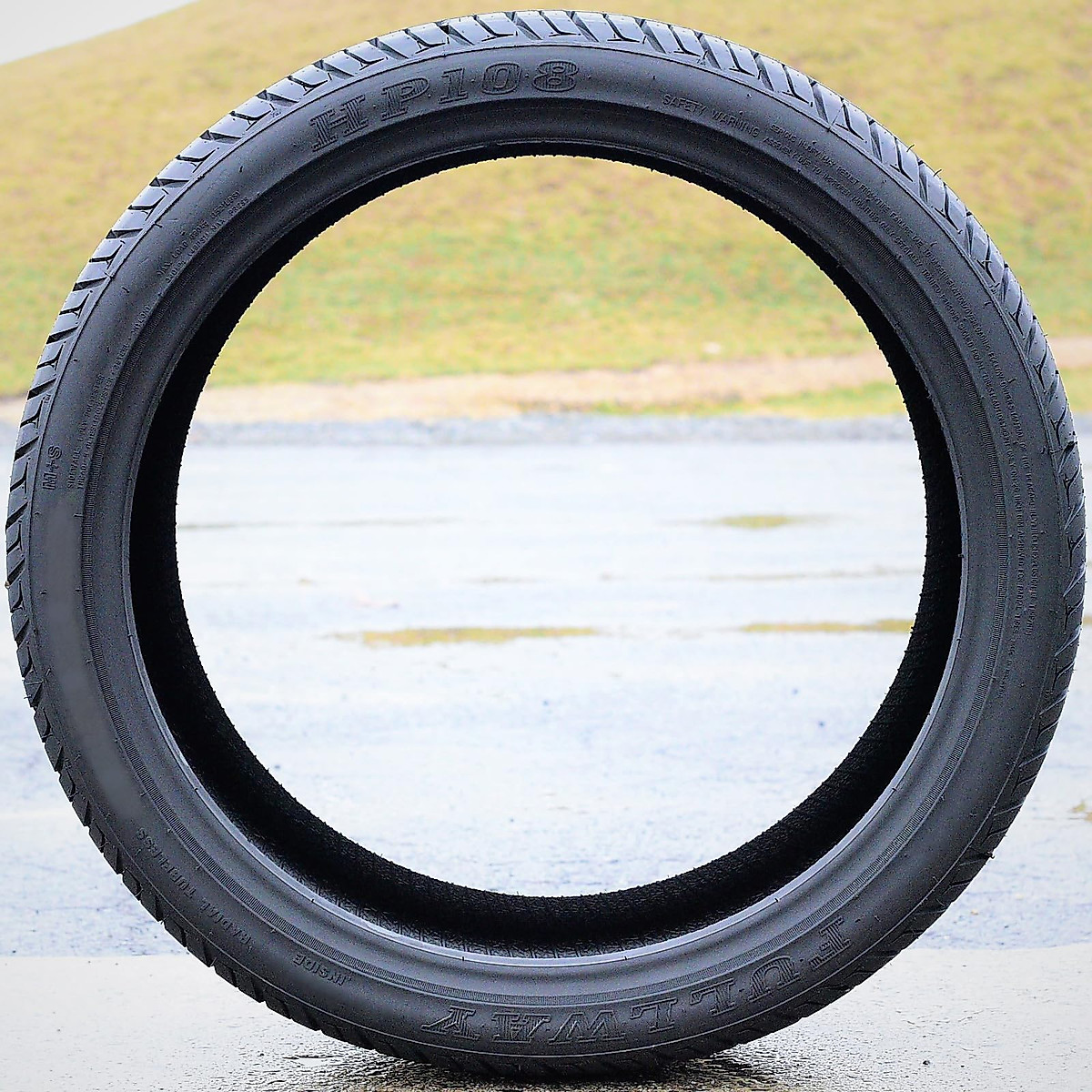 Set of 2 (TWO) Fullway HP108 All-Season Passenger Car High Performance Radial Tires-225/45R18 225/45ZR18 225/45/18 225/45-18 95W Load Range XL 4-Ply BSW Black Side Wall UTQG 380AA