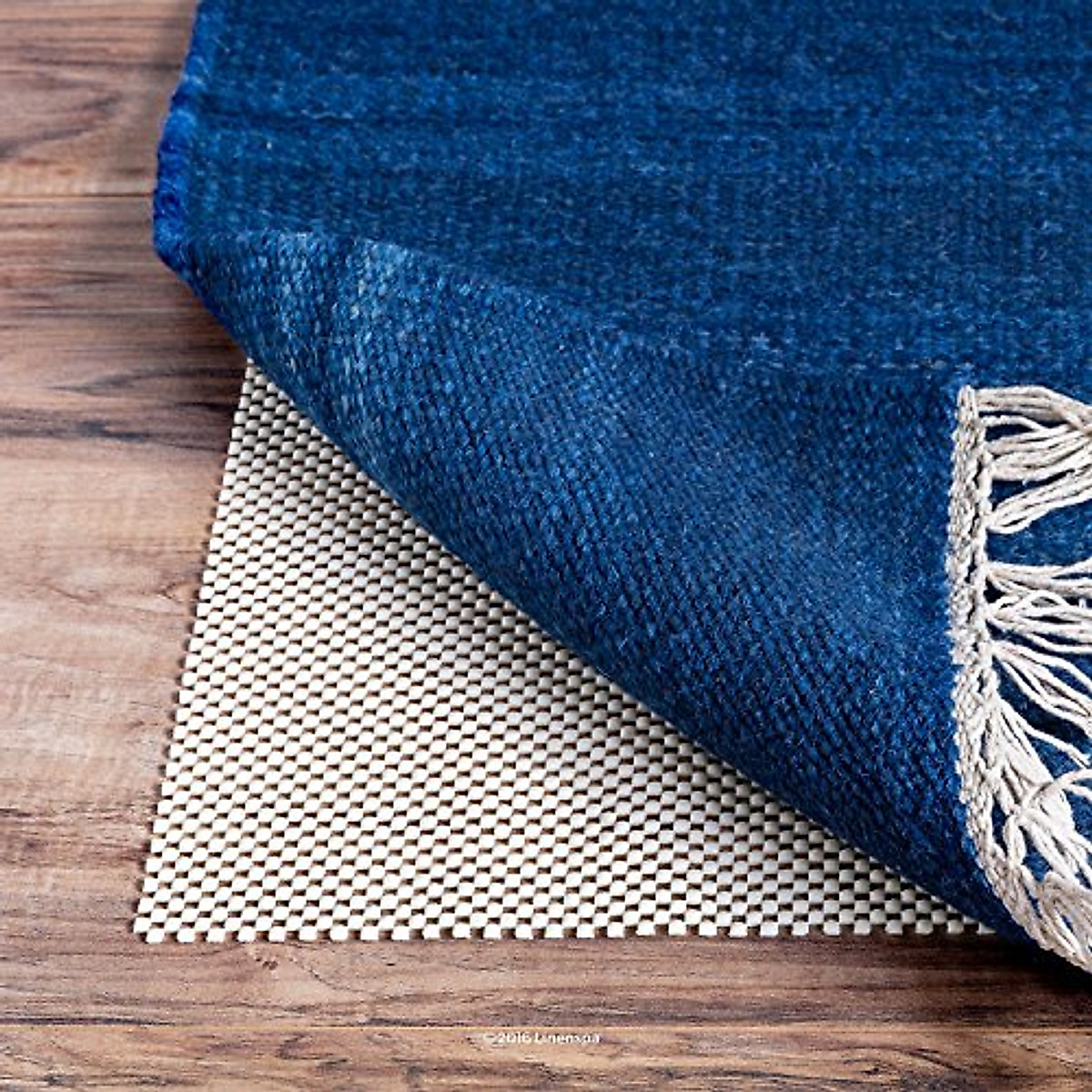 Linenspa Ultra Grip Non Slip Rug Pad - Heavy Duty Area Rug Gripper for Any Floor Surface - 4 x 6 Feet