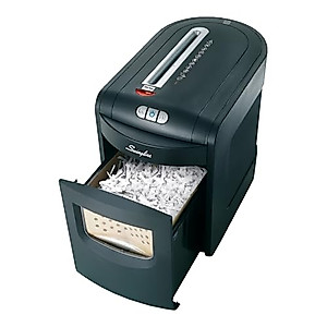 Swingline Paper Shredder, Jam Free, 10 Sheet Capacity, Cross-Cut, 1-2 Users, EX10-06 (1757392)