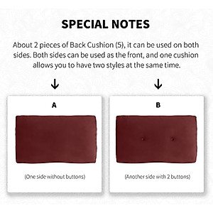 Meeyar Couches for Living Room 58'' Small Couch for Small Spaces Loveseat Small Couch for Bedroom Comfy Sofas for Living Room,Office,and Apartment,Aqua