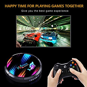 Android 9.0 TV Box 4GB 64GB H96 Max X3 Android TV Box Amlogic S905X3 64-bit Quad core A55 CPU G31 GPU Support 2.4G/5G Dual Wifi/1000M LAN/BT 4.0/USD3.0/H265/HD2.1/3D 4K/8K Smart TV Box